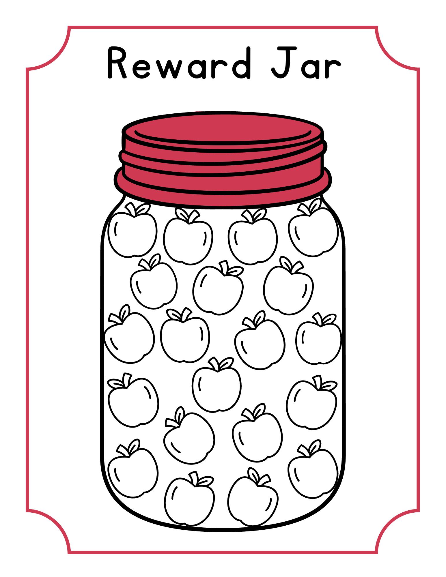 Reward Jar Printable Bundle, Reward Chart, Toddler Reward Jar, Kid ...