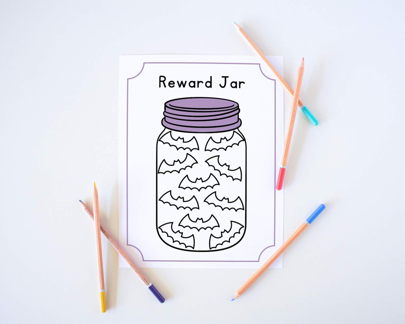 Kids Reward Jar Printable, Kids Reward Chart, Toddler Reward Jar ...