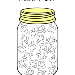 20 Fireflies Reward Jar, Reward Chart, Toddler Reward Jar, Kid Reward ...