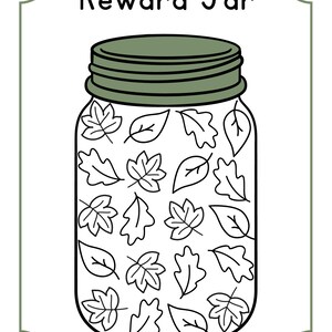 Reward Jar Printable Bundle, Reward Chart, Toddler Reward Jar, Kid ...