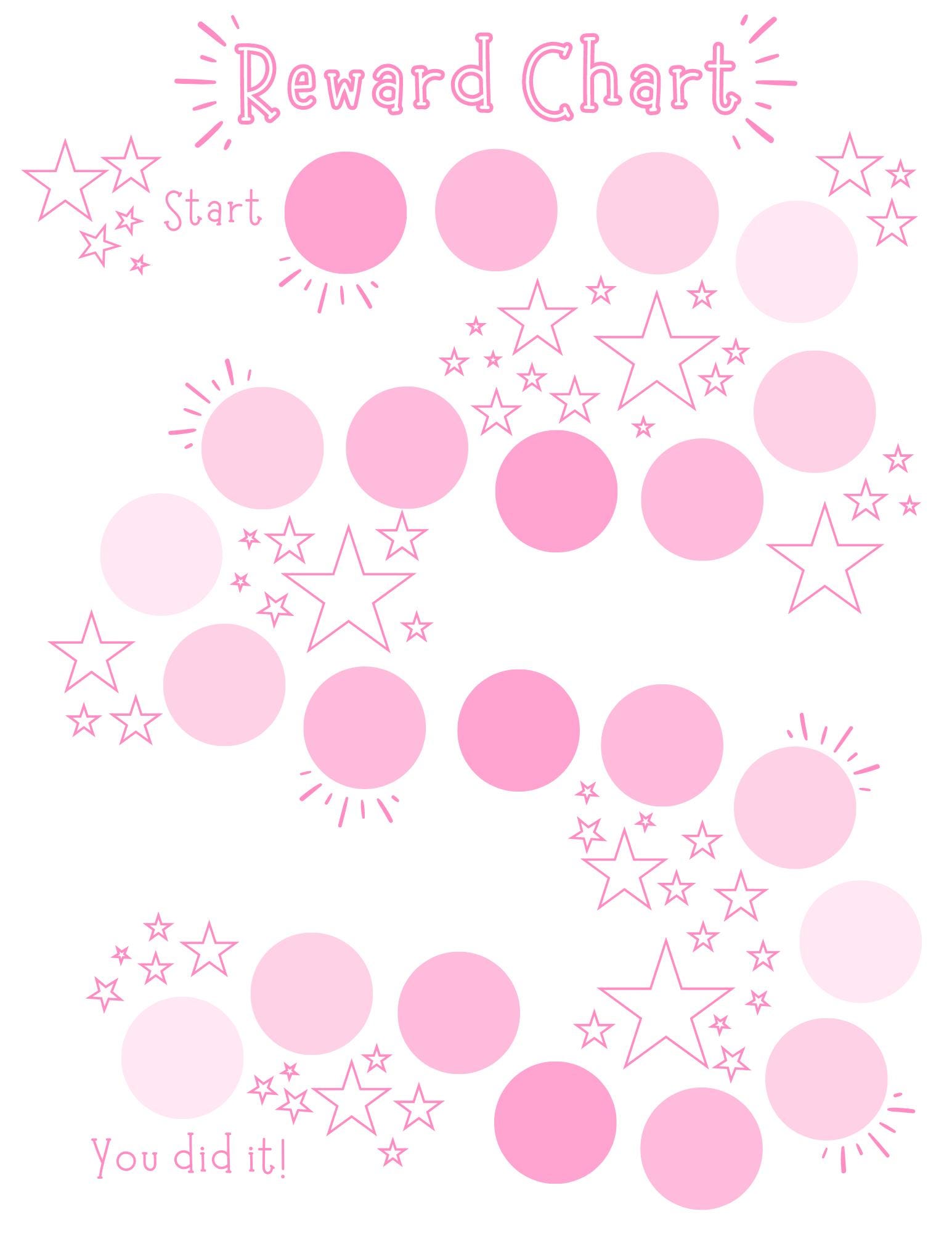 Kids Printable Reward Chart, Kids Printable Behavior Chart, Toddler ...