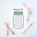 20 Marbles Kids Printable Marble Jar, Kids Reward Jar Printable, Kids ...