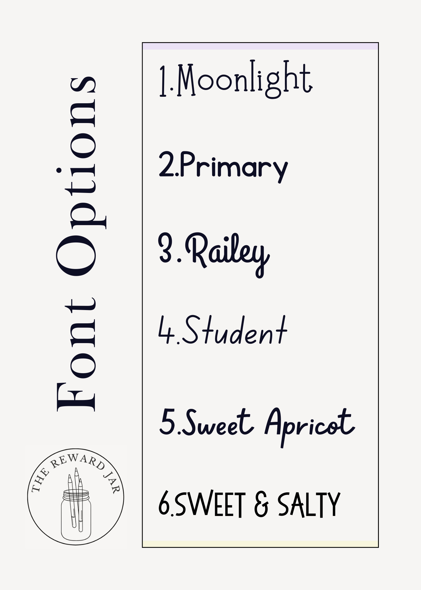 20 Stars Reward Jar, Reward Chart, Marble Jar Printable Digital ...