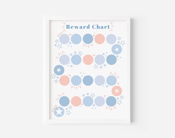 Star and Reward Chart for Positive Reinforcement - Etsy