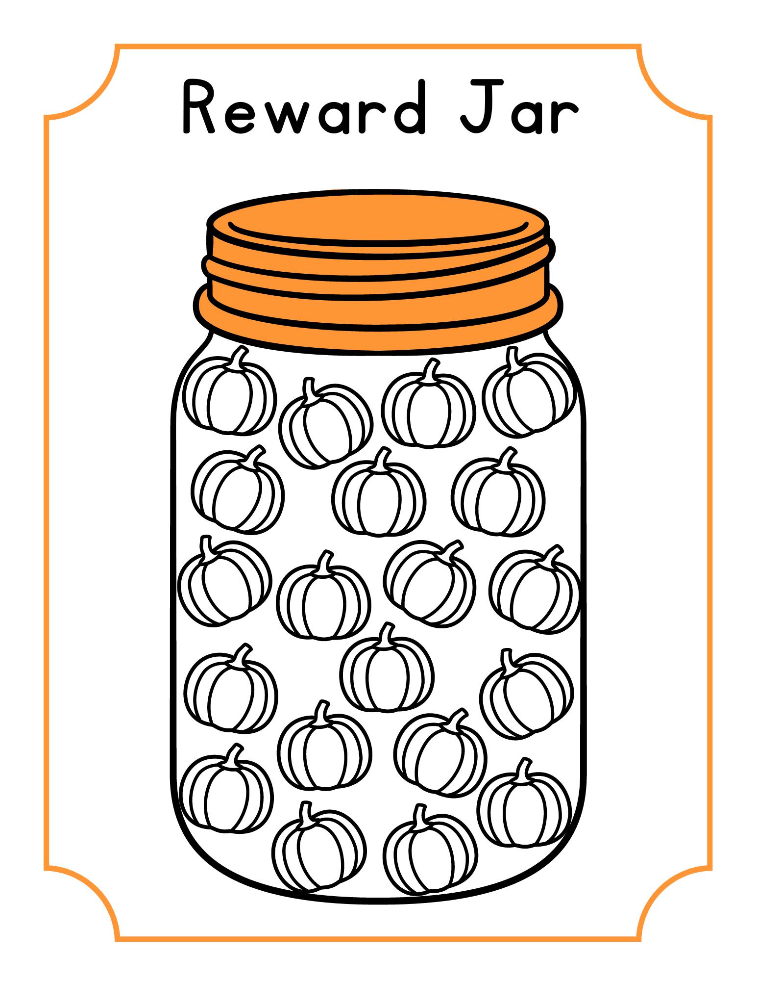 Reward Jar Printable Bundle, Reward Chart, Toddler Reward Jar, Kid ...