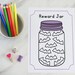 Kids Reward Jar Printable, Kids Reward Chart, Toddler Reward Jar ...