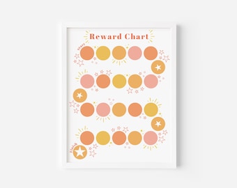 Star and Reward Chart for Positive Reinforcement - Etsy