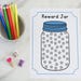 Kids Reward Jar, Kids Reward Chart, Kids Points Chart, Marble Jar, Star ...