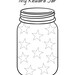 10 Stars Reward Jar, Reward Chart Printable Digital Coloring Page - Etsy