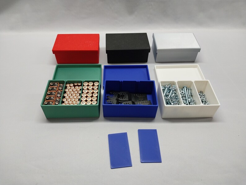 Multi-use Plastic Storage Box With Removable Dividers - Etsy