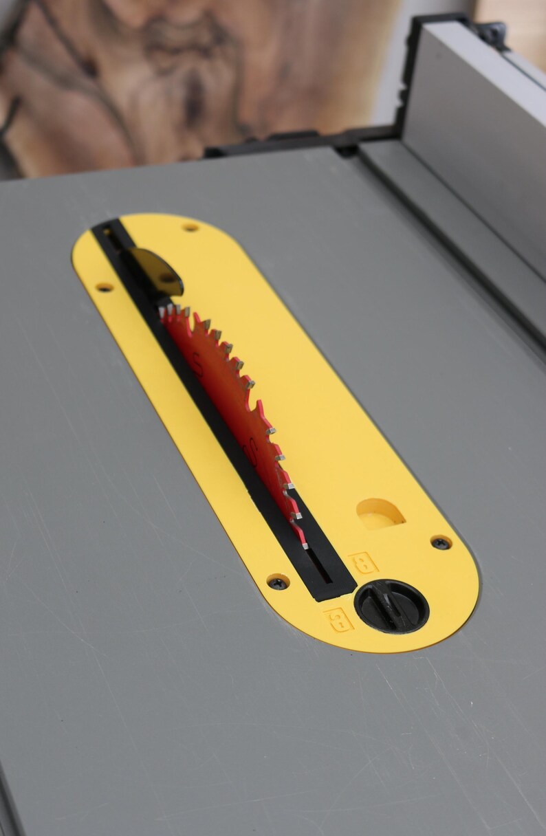 Dewalt Zero Clearance Insert | DWE7491 7480 7485 Table Saw Throat Plate ...