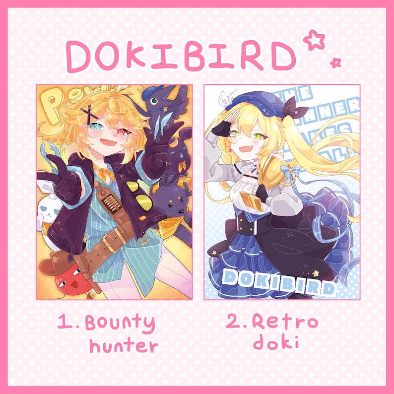 Dokibird Art Print - Etsy