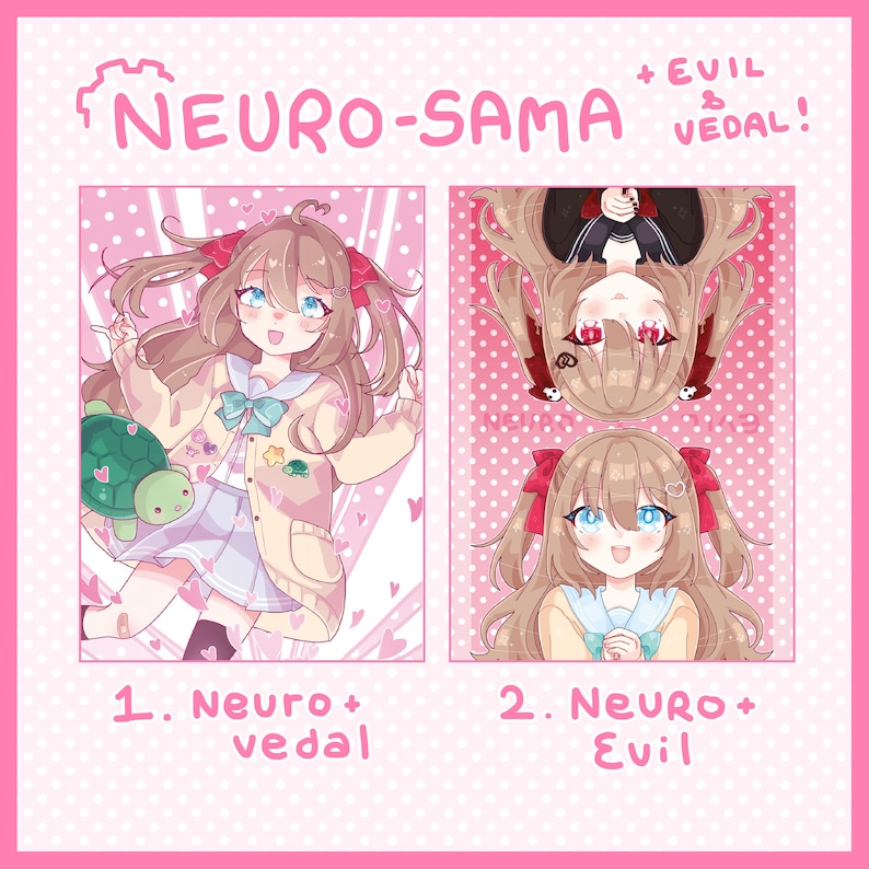 Neuro-sama Art Print - Etsy