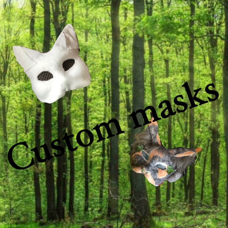 Therian Raccoon Mask - Etsy