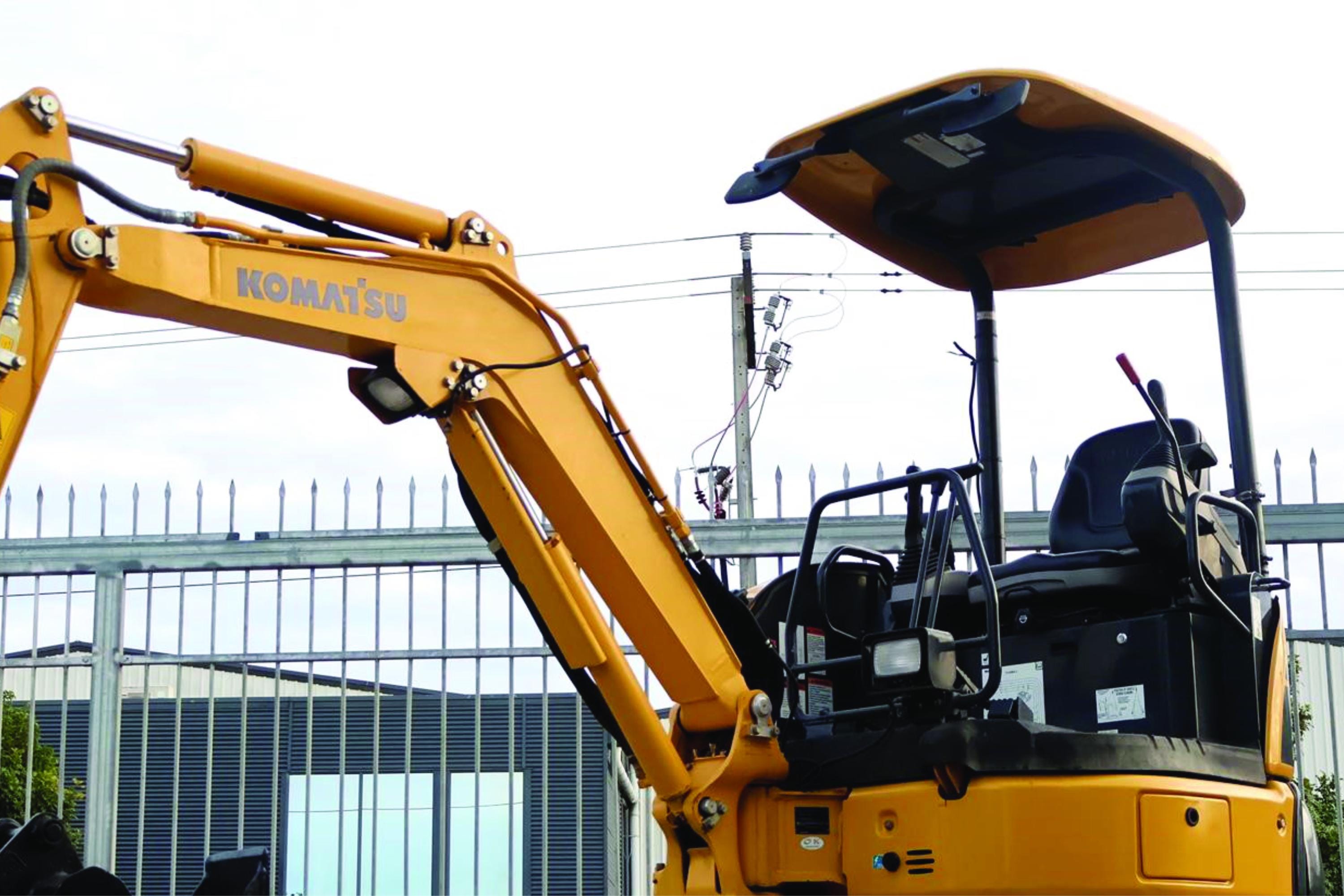 SVG Komatsu PC20MR-3/PC20 Excavator | Digger Decal | Sticker Vector ...