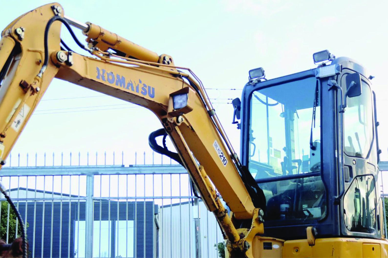 SVG Komatsu PC30MR-3/ PC30 Excavator | Digger Decal | Sticker Vector ...