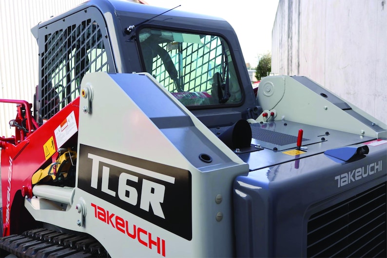 SVG Takeuchi TL6R/ TL6 Skid Steer Loader | Loader Decal | Sticker ...