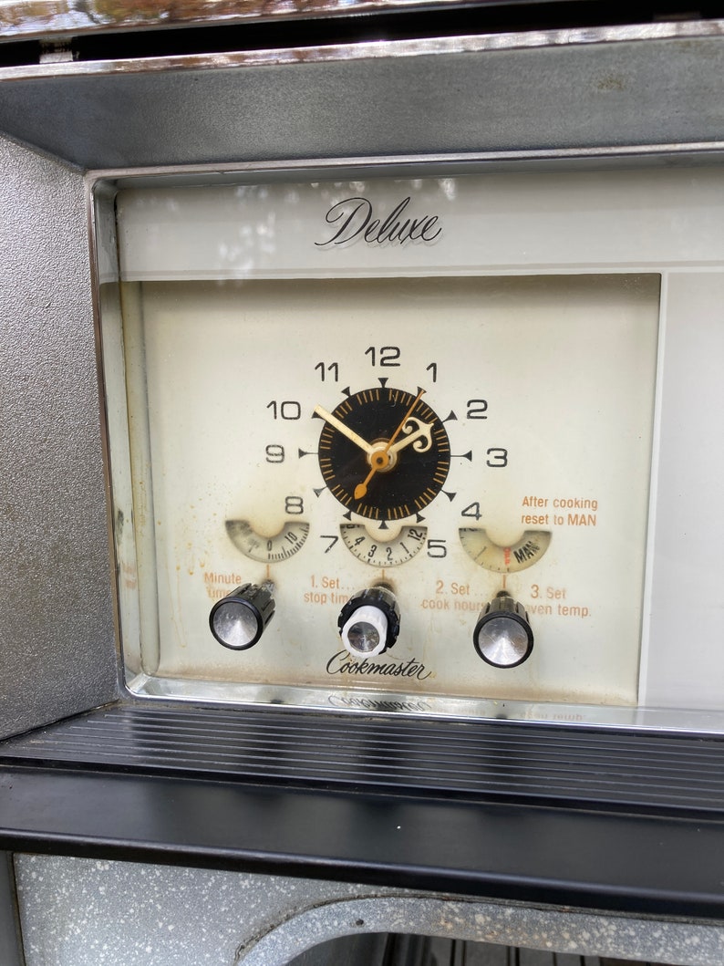 Vintage 1970s Frigidaire RARE Harvest Gold Mustard Yellow GM Electric ...