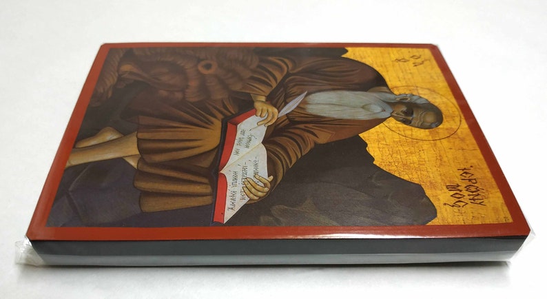 Saint Jeronymo, Full Body, Byzantine Icon, Orthodox Icon, Handmade Icon ...