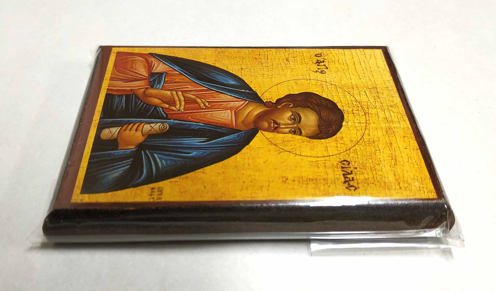 Saint Silas the Apostle, Byzantine Icon, Orthodox Icon, Handmade Icon ...