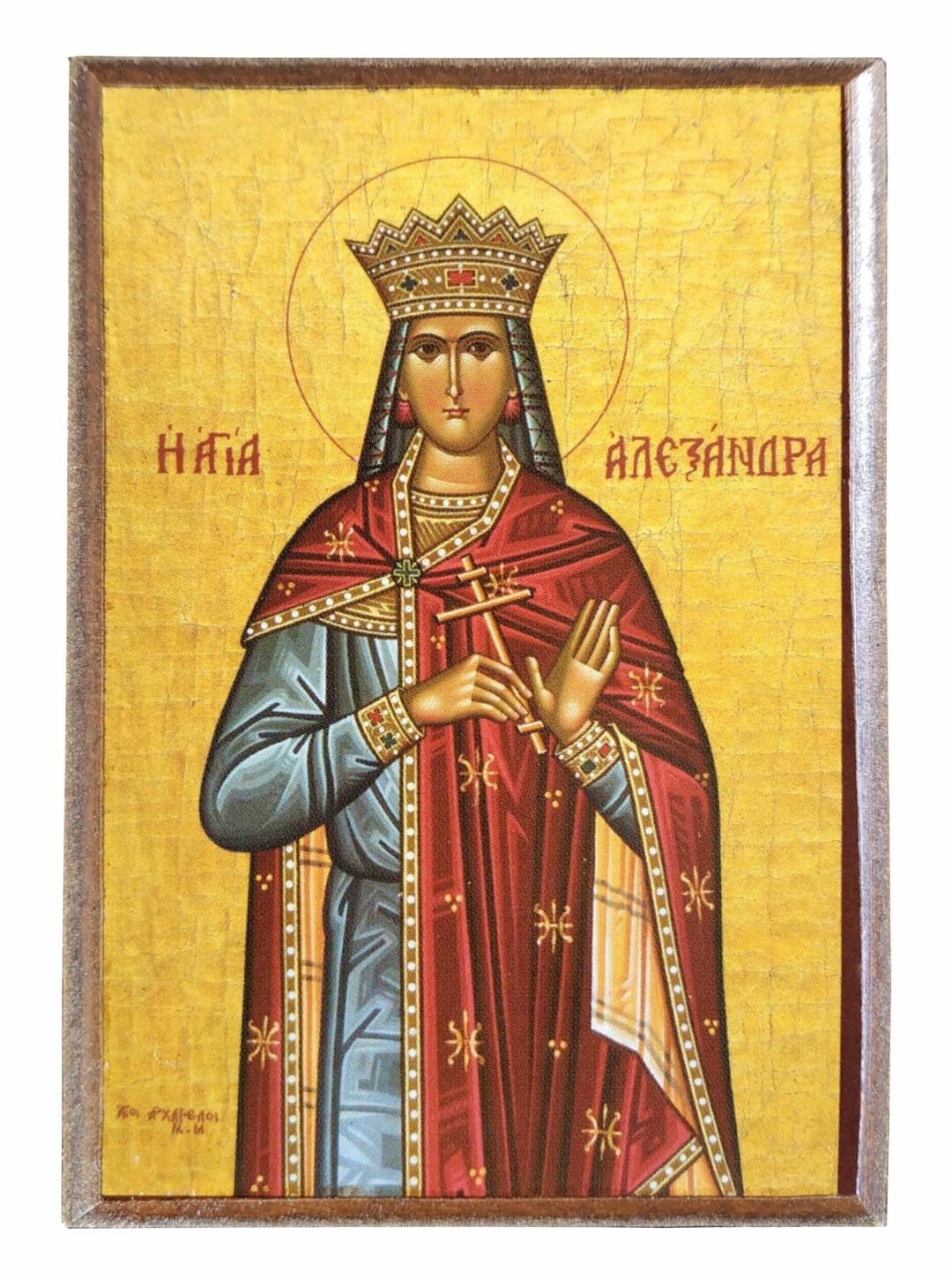 Saint Alexandra, Martyr, the Empress, Wife of Diocletian, Byzantine ...