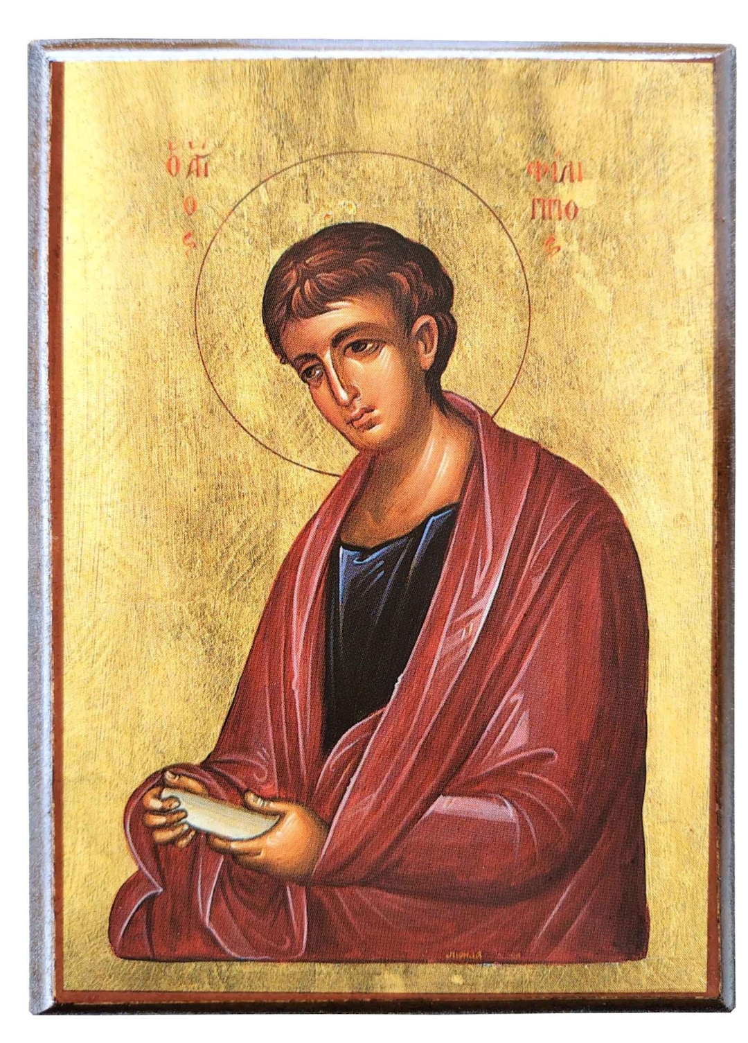 Saint Philip the Apostle, Byzantine Icon, Orthodox Icon, Handmade Icon ...