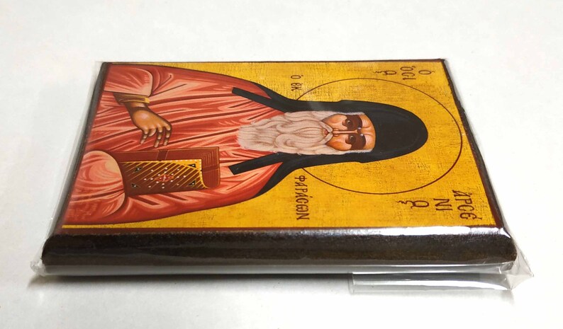 Saint Arsenius, of Cappadocia, Byzantine Icon, Orthodox Icon, Handmade ...