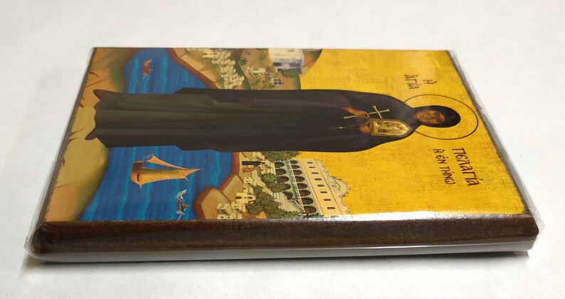Saint Pelagia of Tenos, Full Body, Byzantine Icon, Orthodox Icon ...