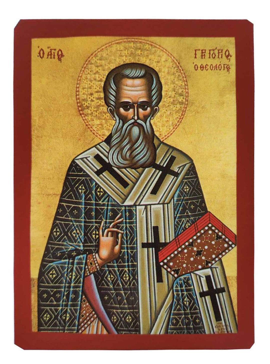 Saint Gregory the Theologian, Archbishop of Constantinople, Byzantine ...