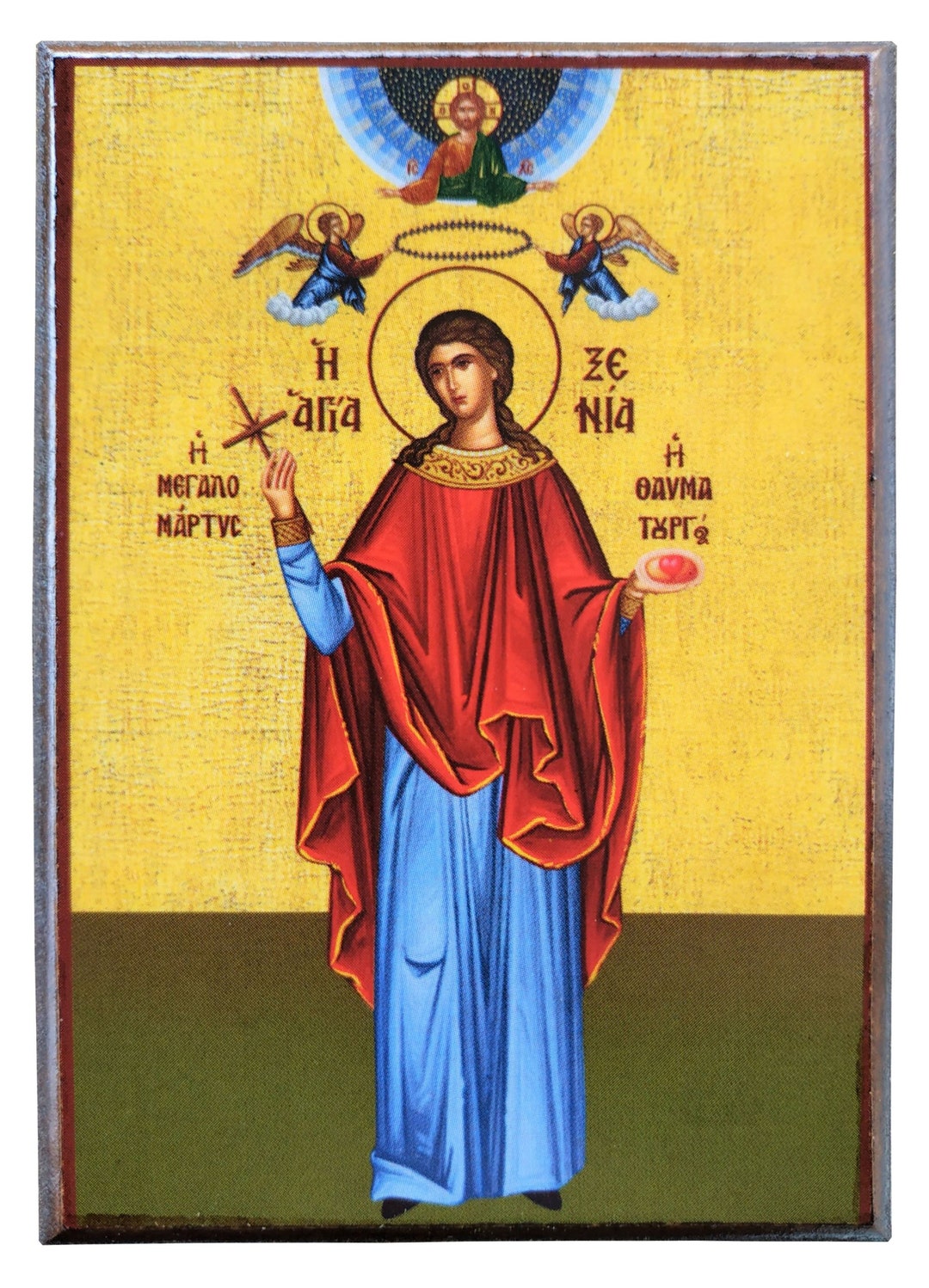 Saint Xenia, the Great Martyr, of Peloponesus, Greece, Full Body ...