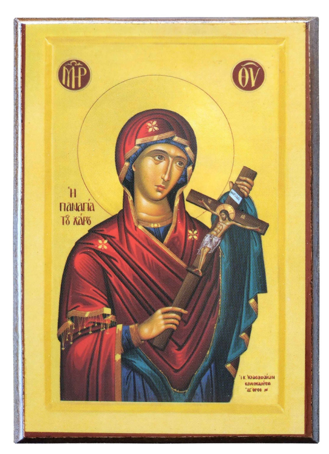 Virgin of the Charon, Byzantine Icon, Orthodox Icon, Handmade Icon - Etsy