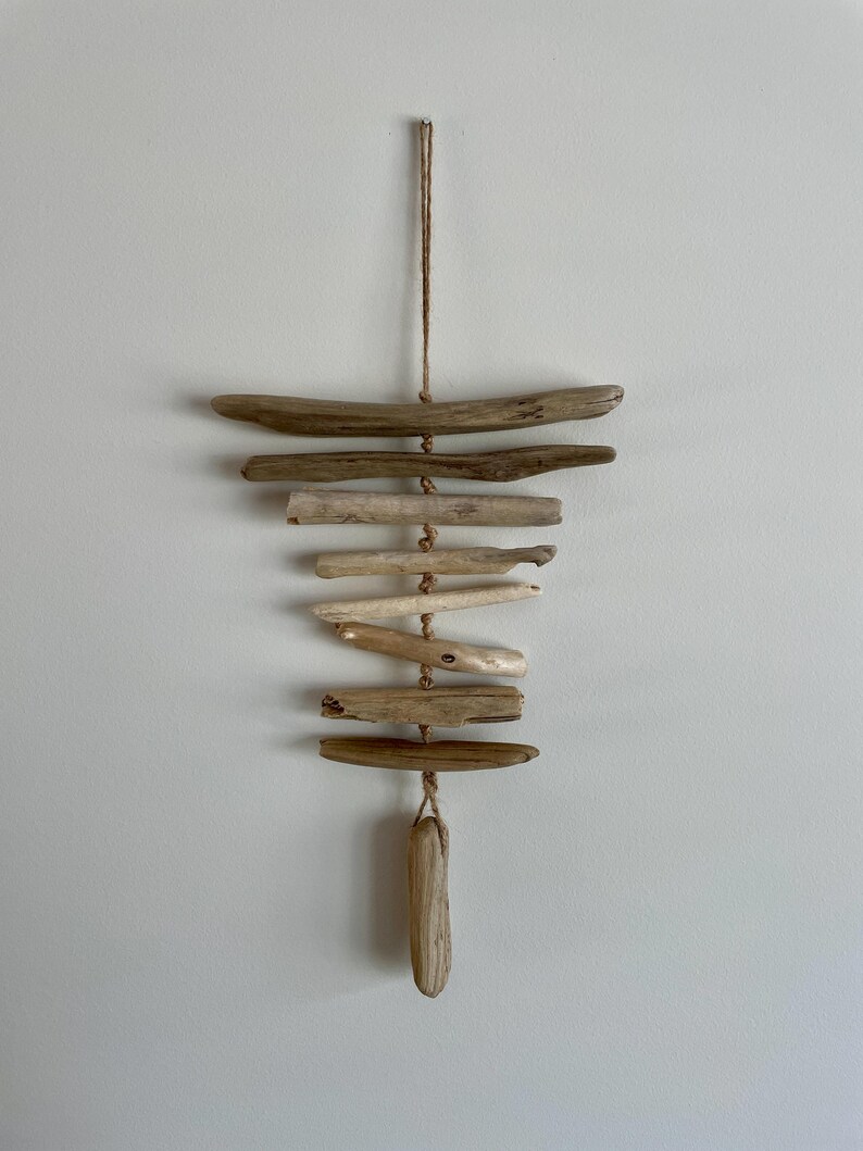 Driftwood Wall Hanging, Driftwood Wall Art Decor, Beach Wall Art ...