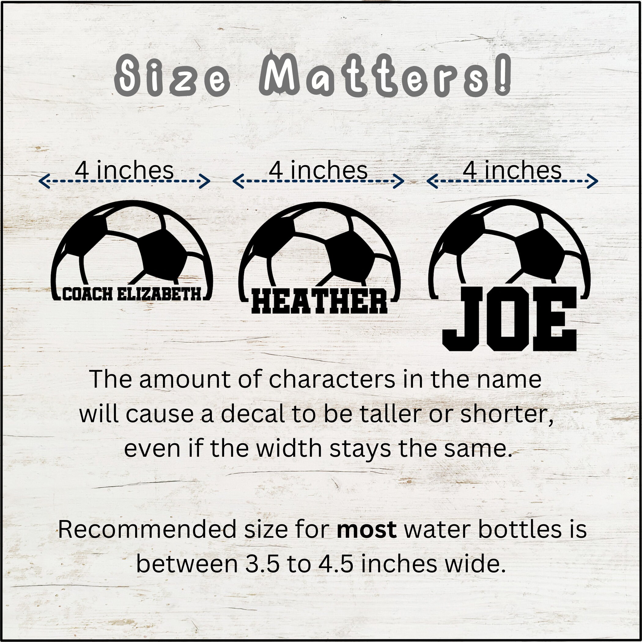 Soccer Ball Custom Vinyl Decal - Etsy