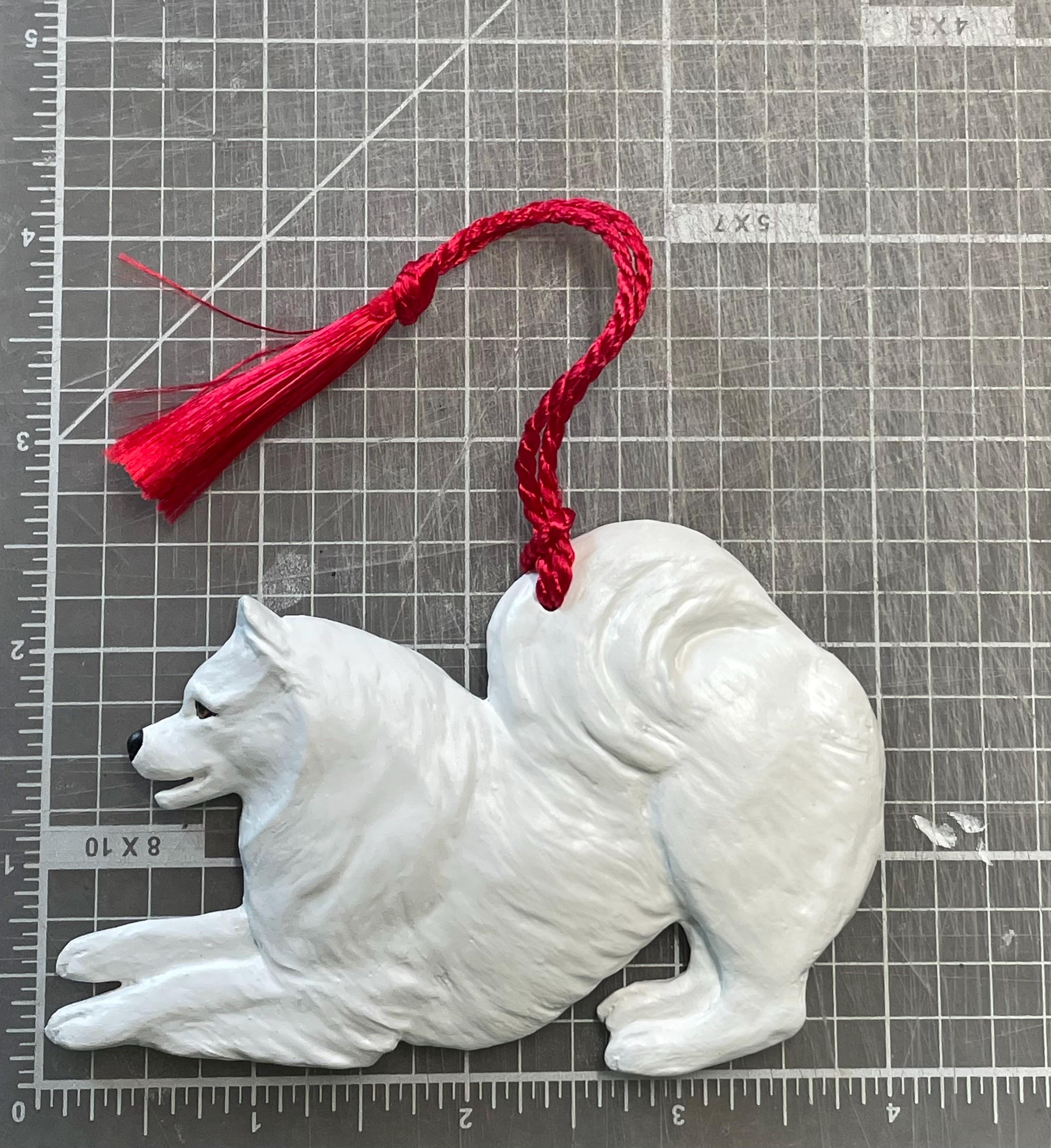 Samoyed Play Bow. Christmas/holiday Dog Breed Ornament. Handcrafted for ...