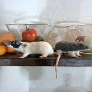 Rat Knitting Pattern, Mouse Knitting Pattern, Toy Knitting Pattern, PDF ...