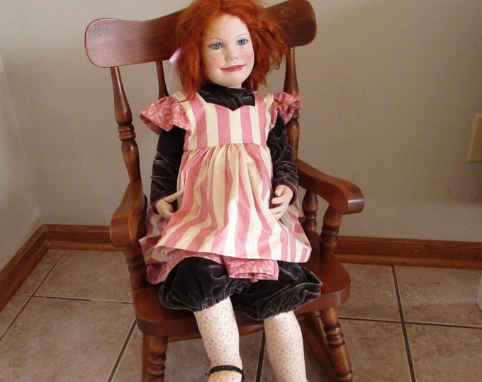 34" Life Size Girl Doll - Prototype Hand Made Doll by Doll Artist ...