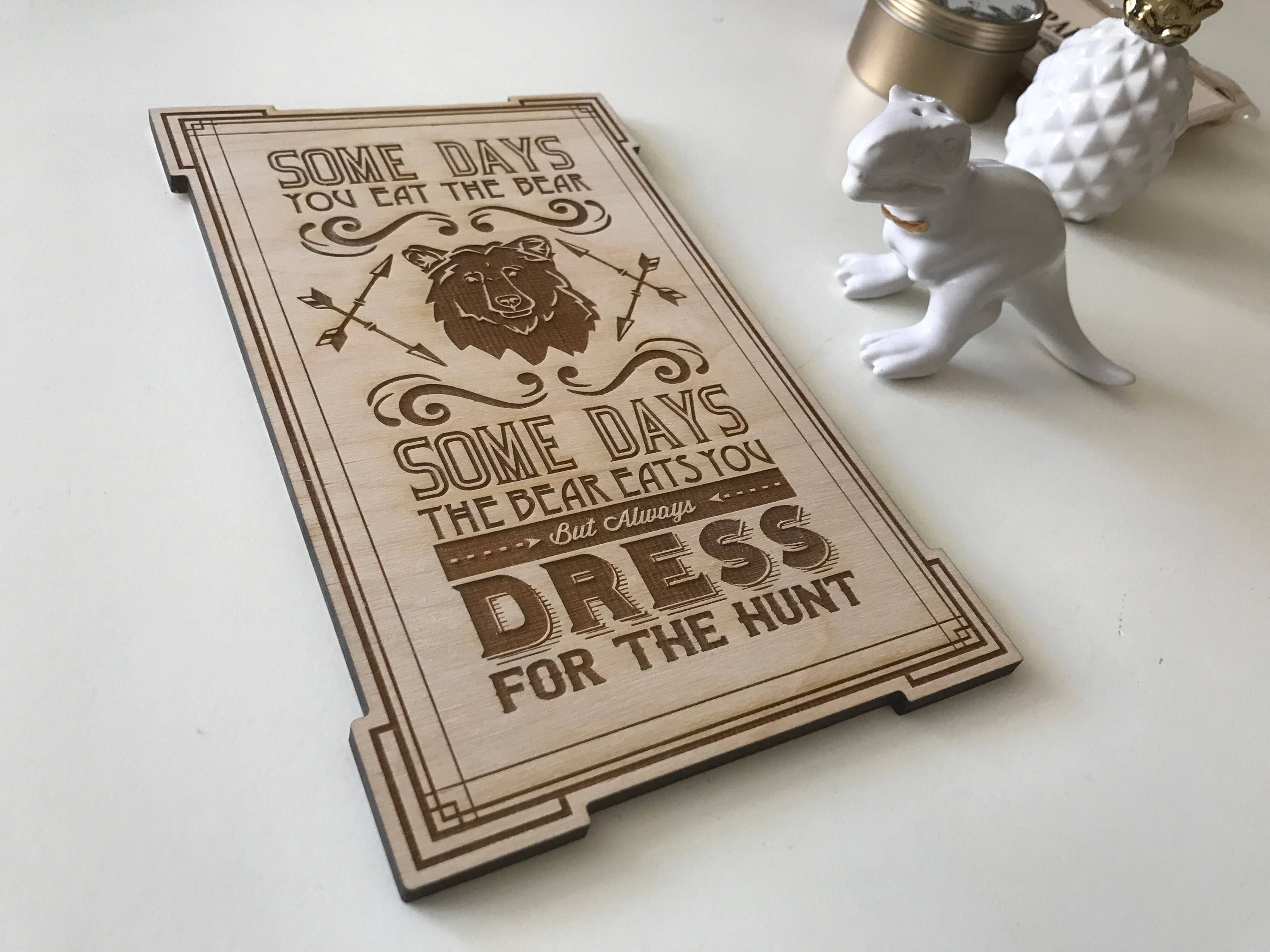 Adventurers Club Motto - Wood Engraved Sign - Etsy