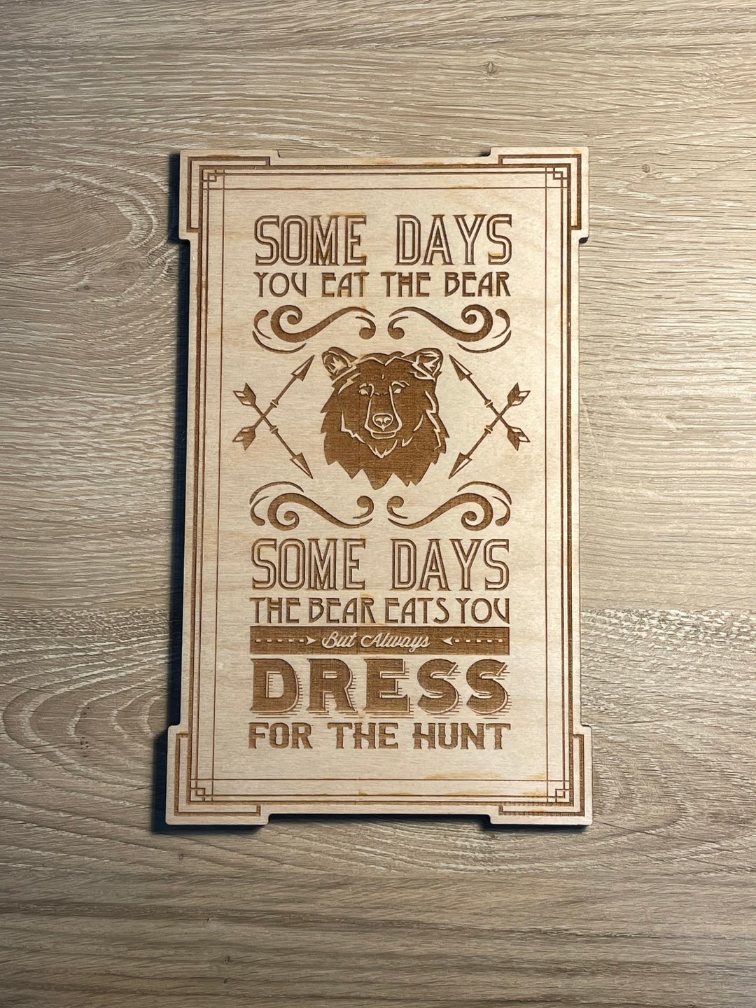 Adventurers Club Motto - Wood Engraved Sign - Etsy