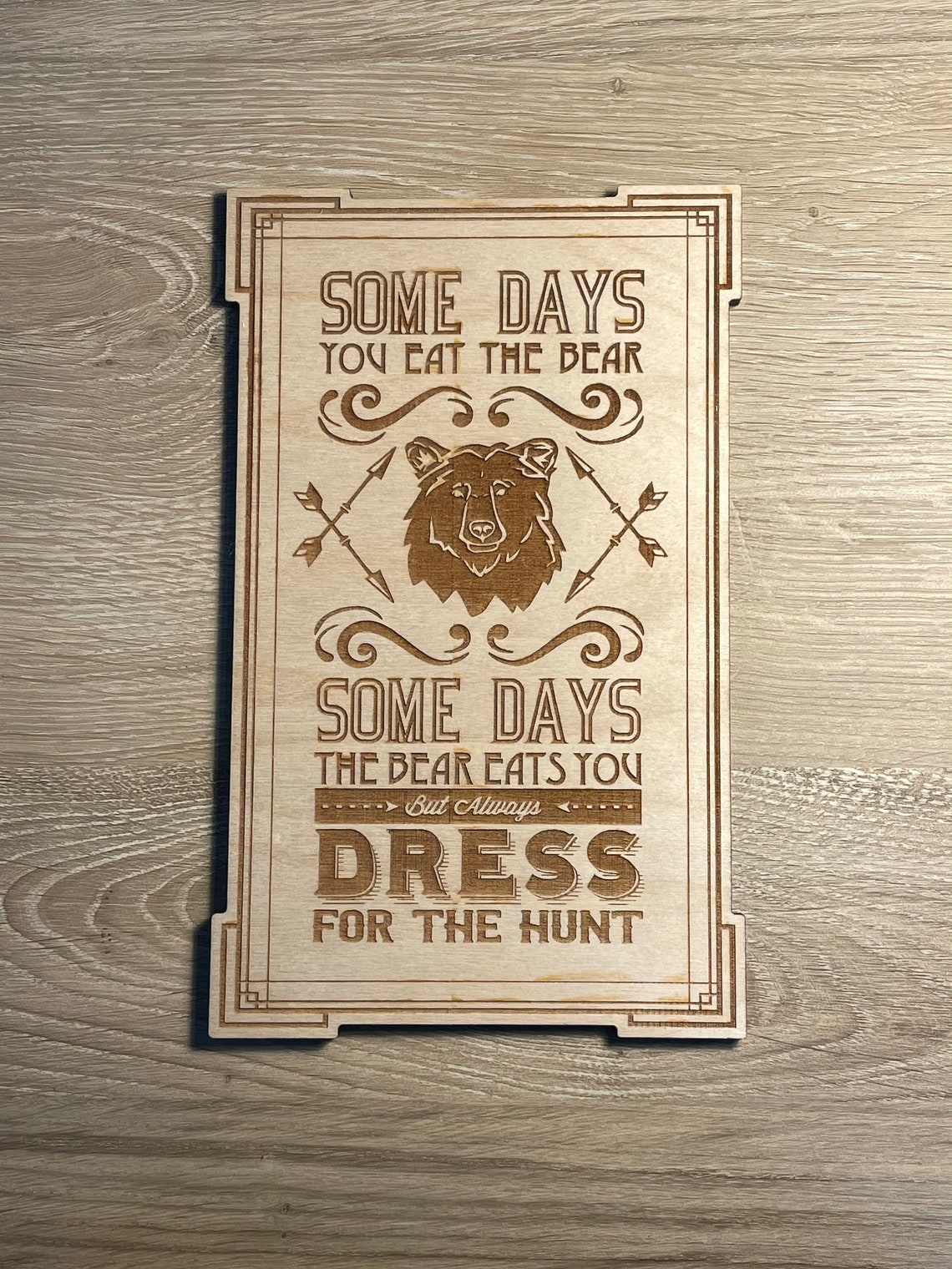 Adventurers Club Motto - Wood Engraved Sign - Etsy