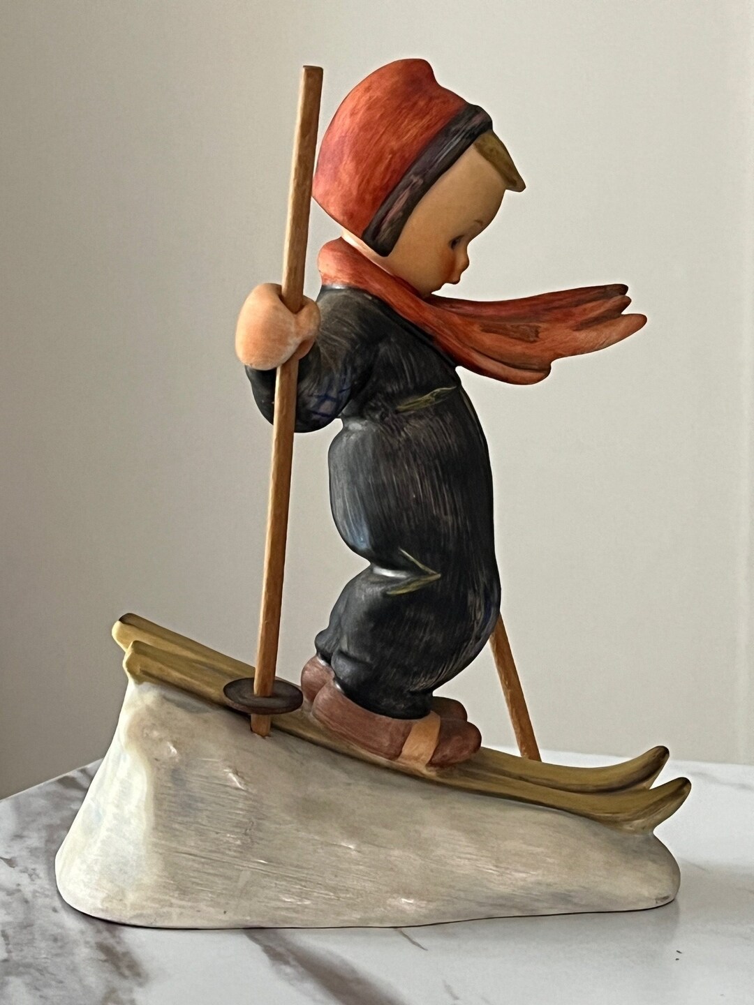 Vintage Hummel Figurine "skier" (HUM 59 TMK3 1960-1972) - Etsy