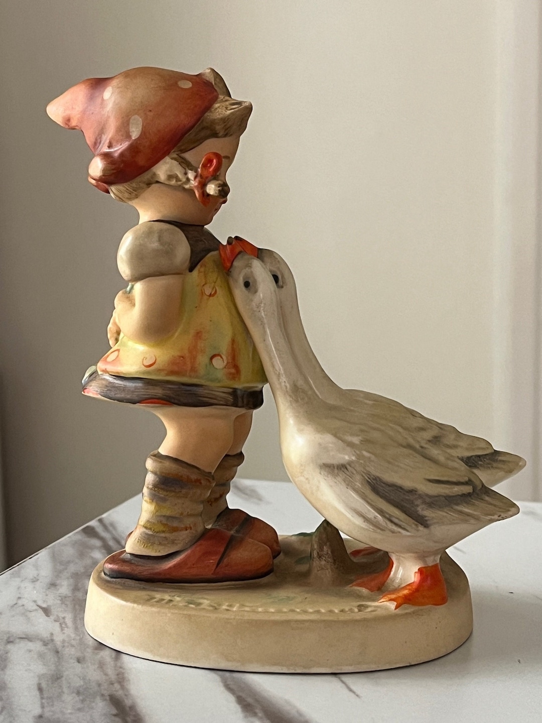 Vintage Hummel Figurine "goose Girl" (HUM 47/0 TMK3 1960-1972) - Etsy