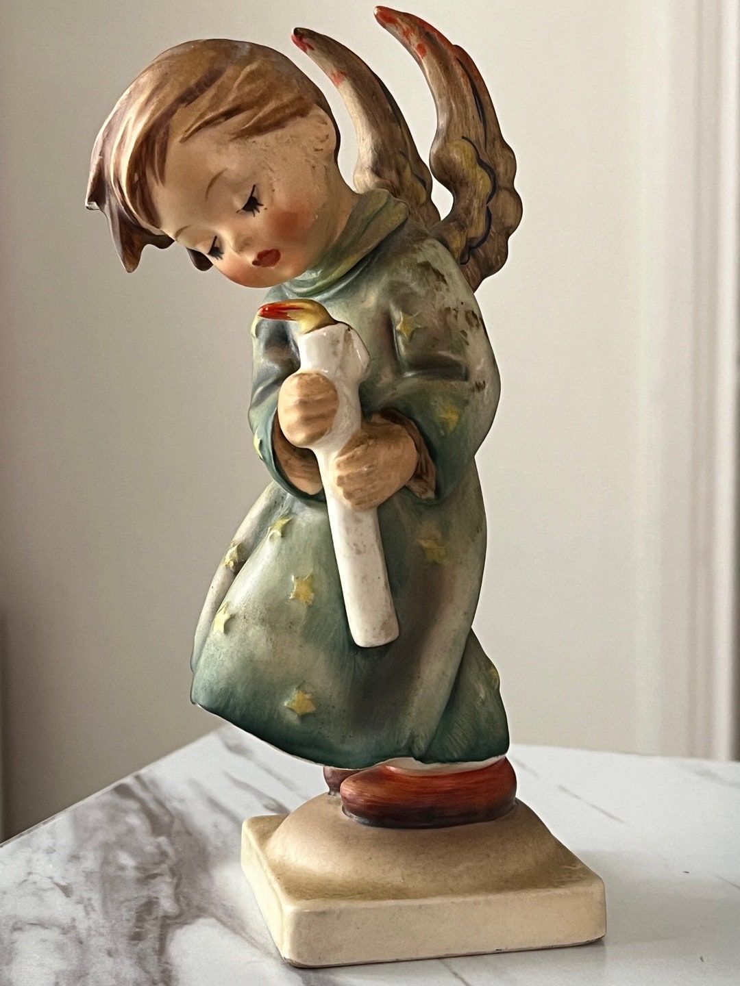 Vintage Hummel Figurine "heavenly Angel" (HUM 21/0 1/2 TMK3 1960-1972 ...