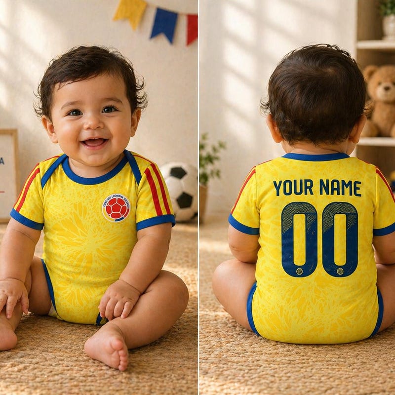 Colombia Shirt World Cup - Etsy