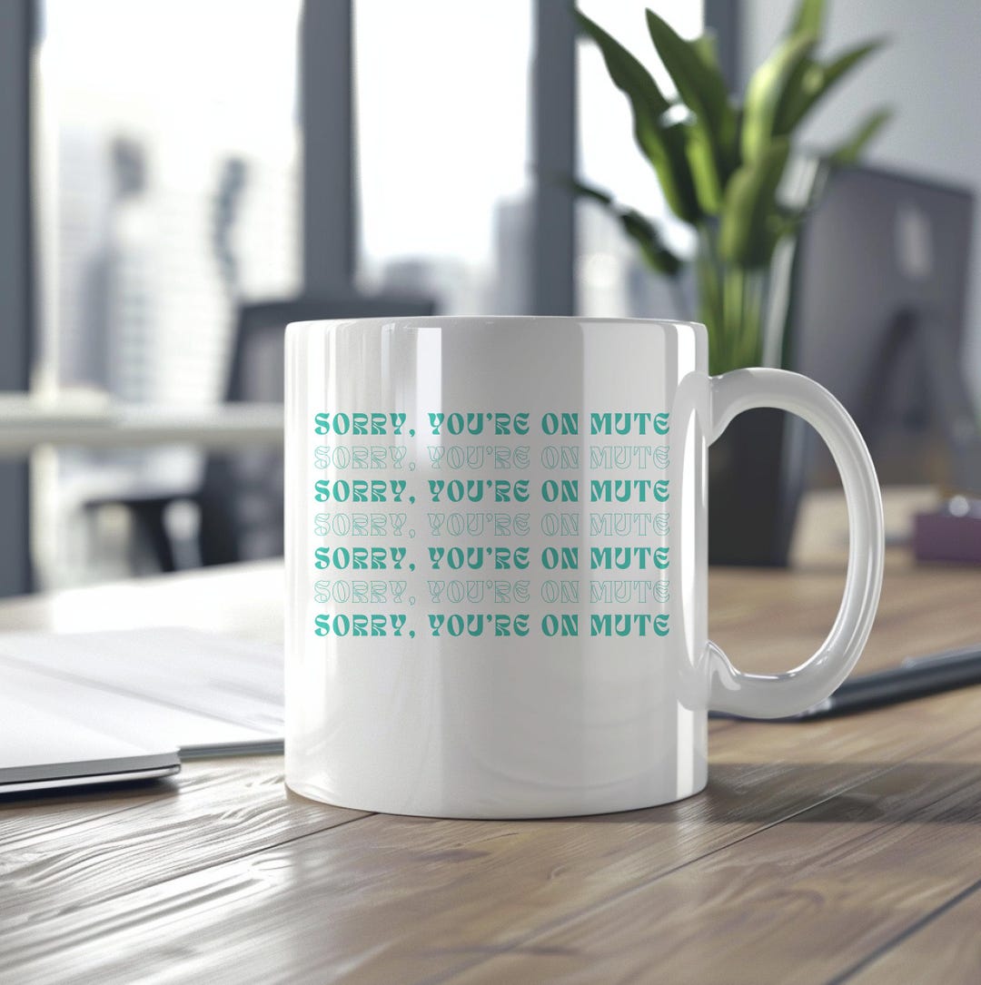 Sorry, You're on Mute Mug, Project Manager Gift, Project Manager Gifts ...