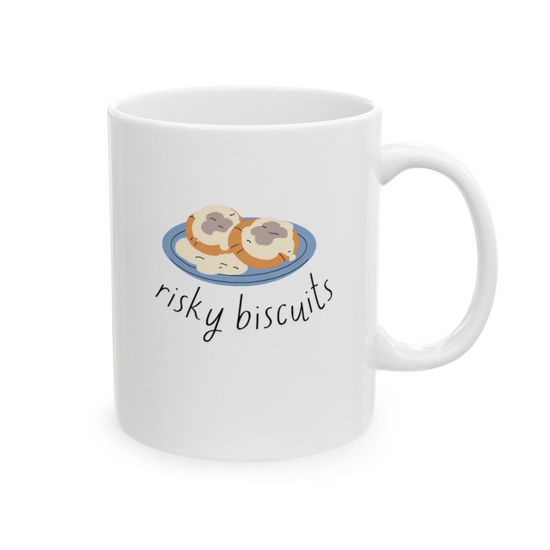 Risky Biscuits Mug, Project Manager Gift, Project Manager Coffee Mug ...