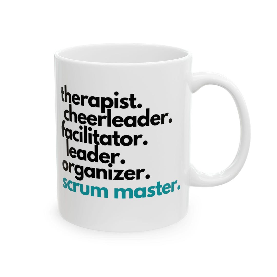 Scrum Master Mug Scrum Master Gift, Coworker Gifts, Boss Mug ...