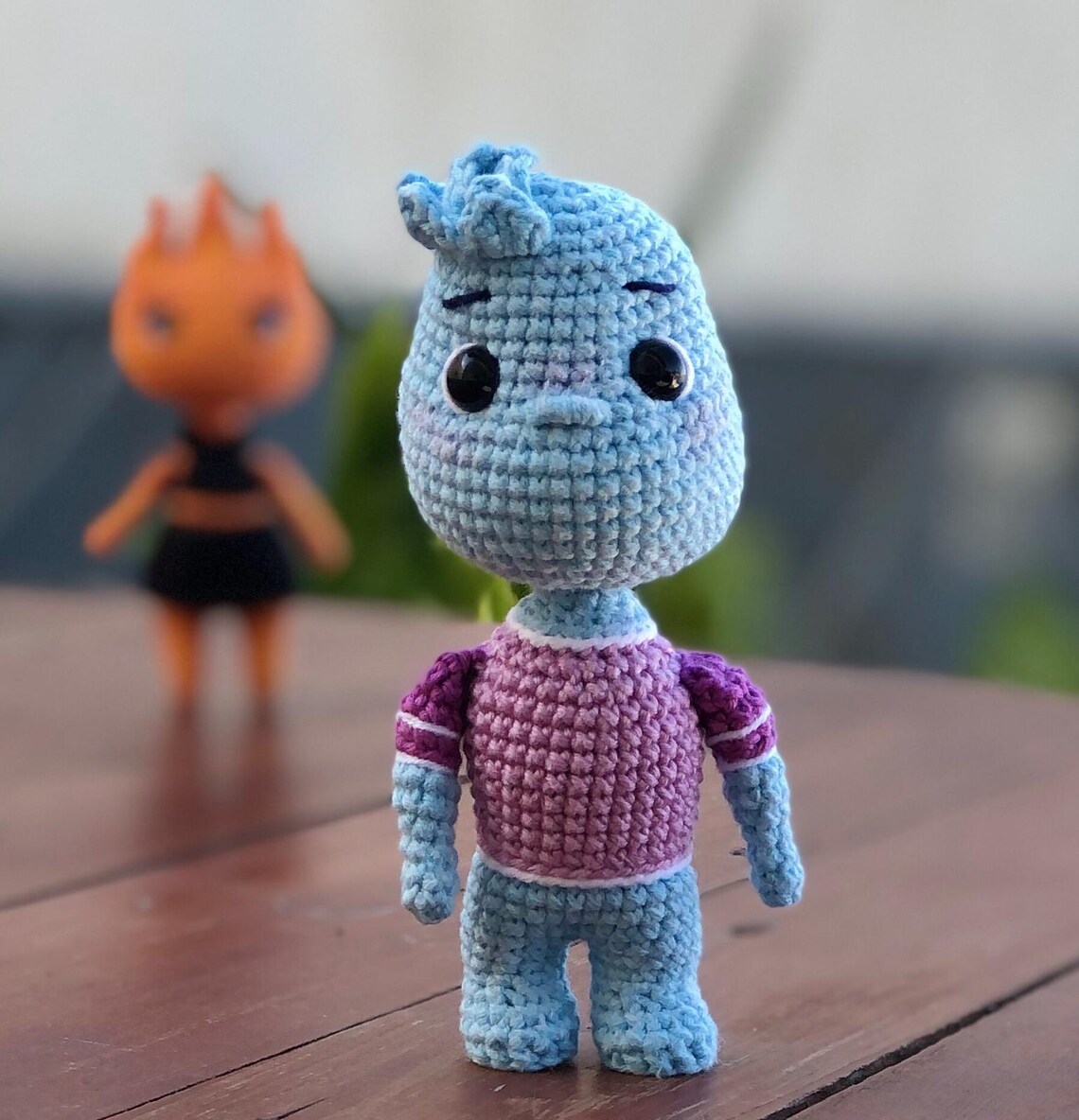 Elemental Amigurumi Crochet Patterns Bundle - 4 in 1 - DIY Crochet ...