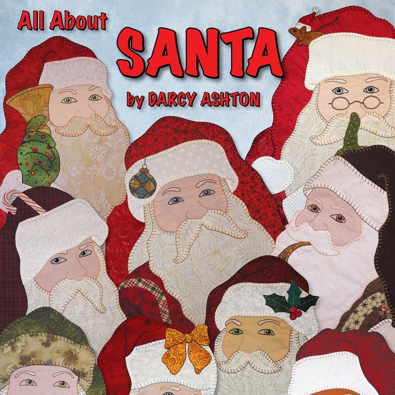 Santa Quilt Pattern - Etsy