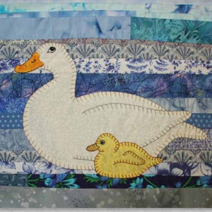 Pdf DUCKS, Single Block .pdf, Instant Download, Applique Momma Baby ...