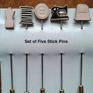 Assorted Sewing Pins, Flat Head Pins for Sewing, Quilting, Decorative ...